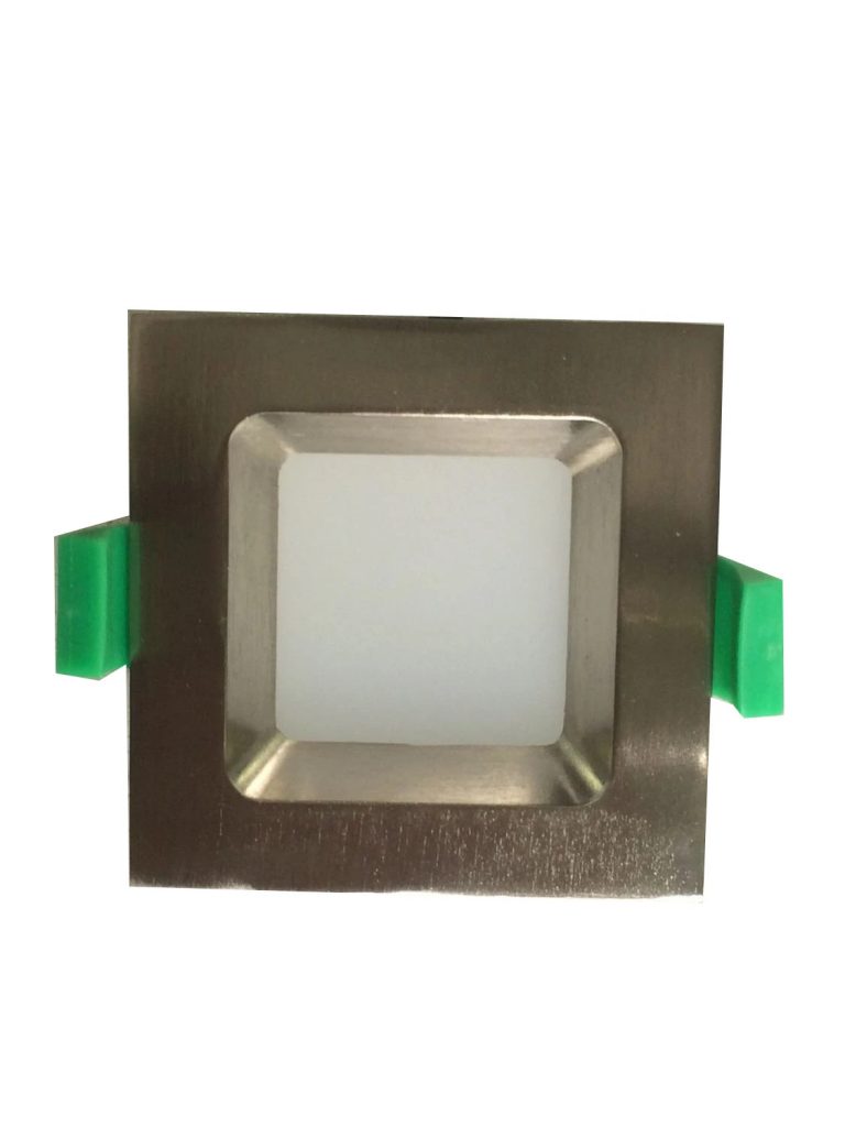 HADI Satin Chrome 3000K Recessed Wall Light – LLD-HADI-SCH-WW - Lights ...