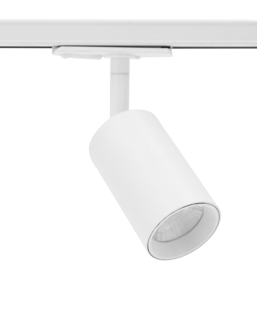 Single Circuit 10W 3CCT LED White Track Spot – LLD-TRK-3-10W-WHT-3CCT ...